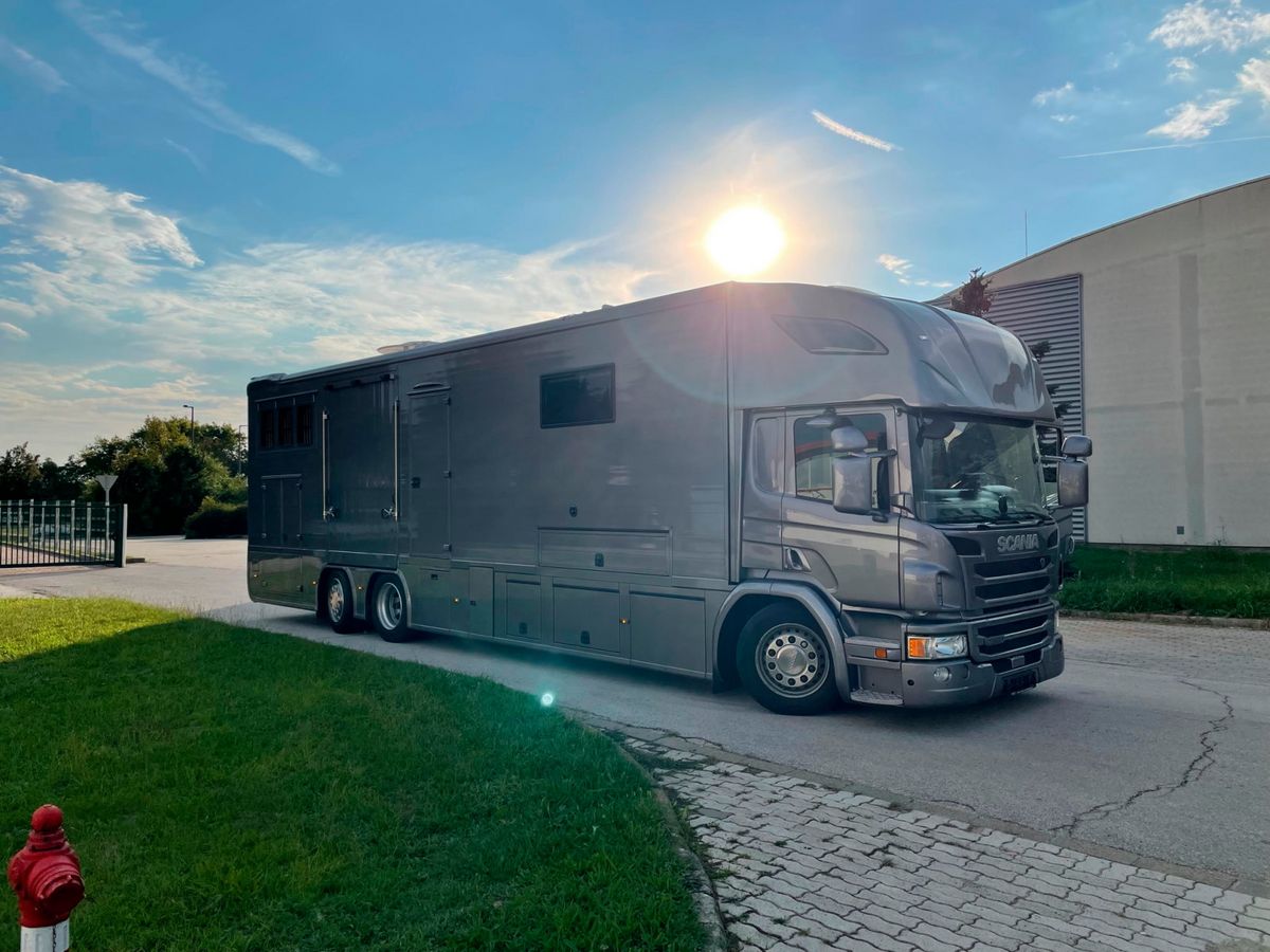 LKW mit Aufbau, Scania, P 360