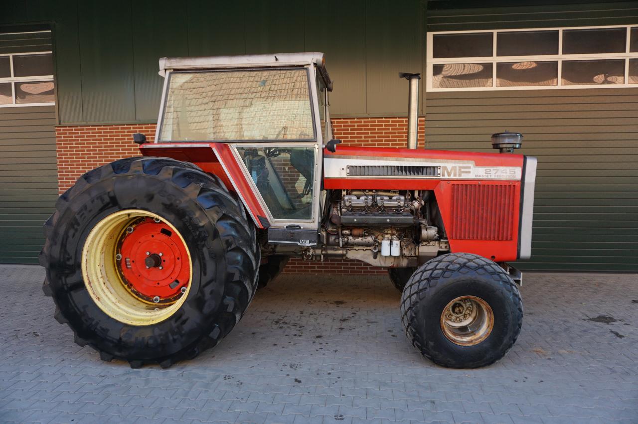 Traktoren, Massey Ferguson, MF 2745 V8, Landtechnik Schulze Lammers ...