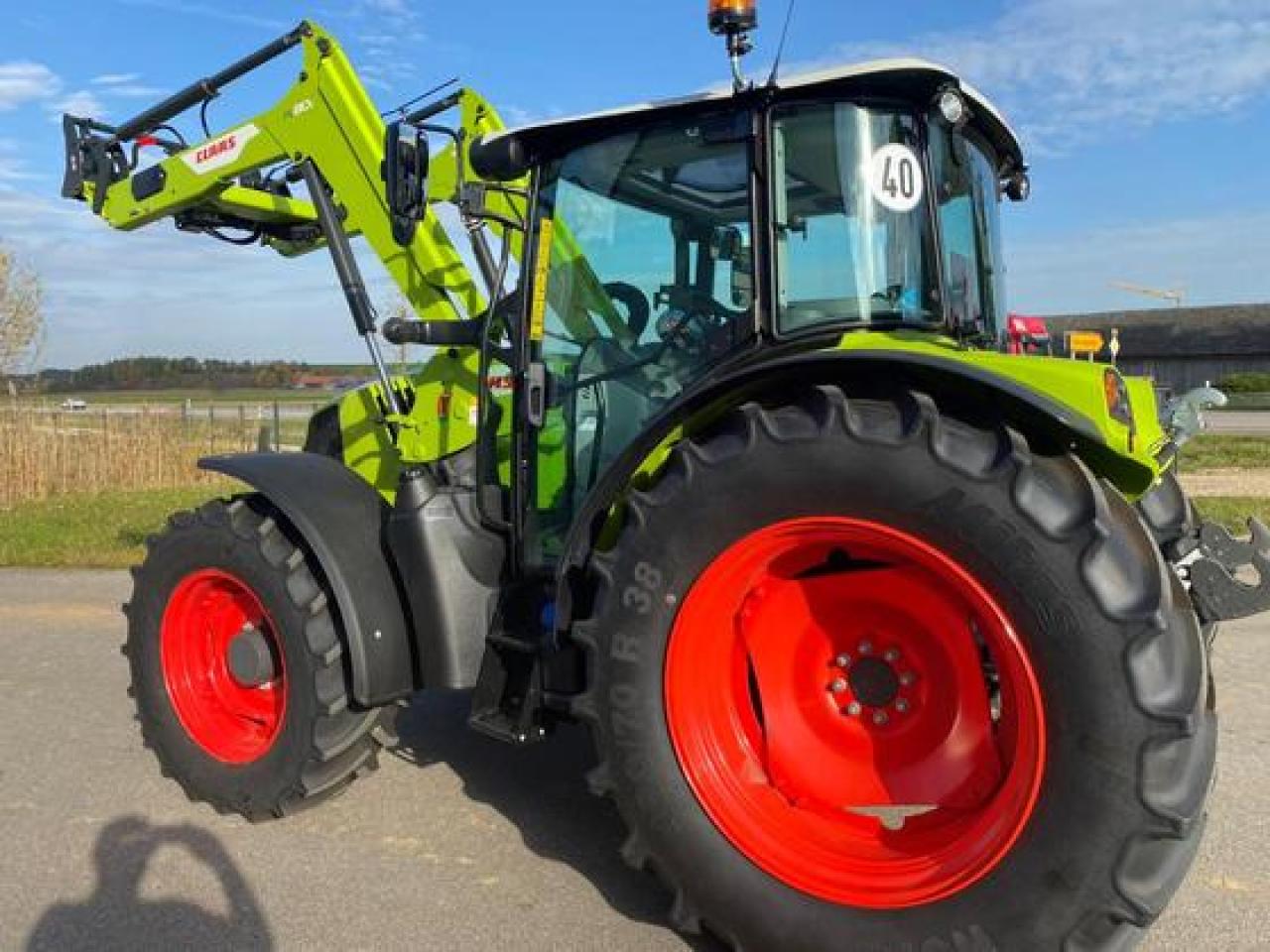 Traktoren, CLAAS, Arion 420 + Frontlader, Ria, Lange, Merkantil Export ...