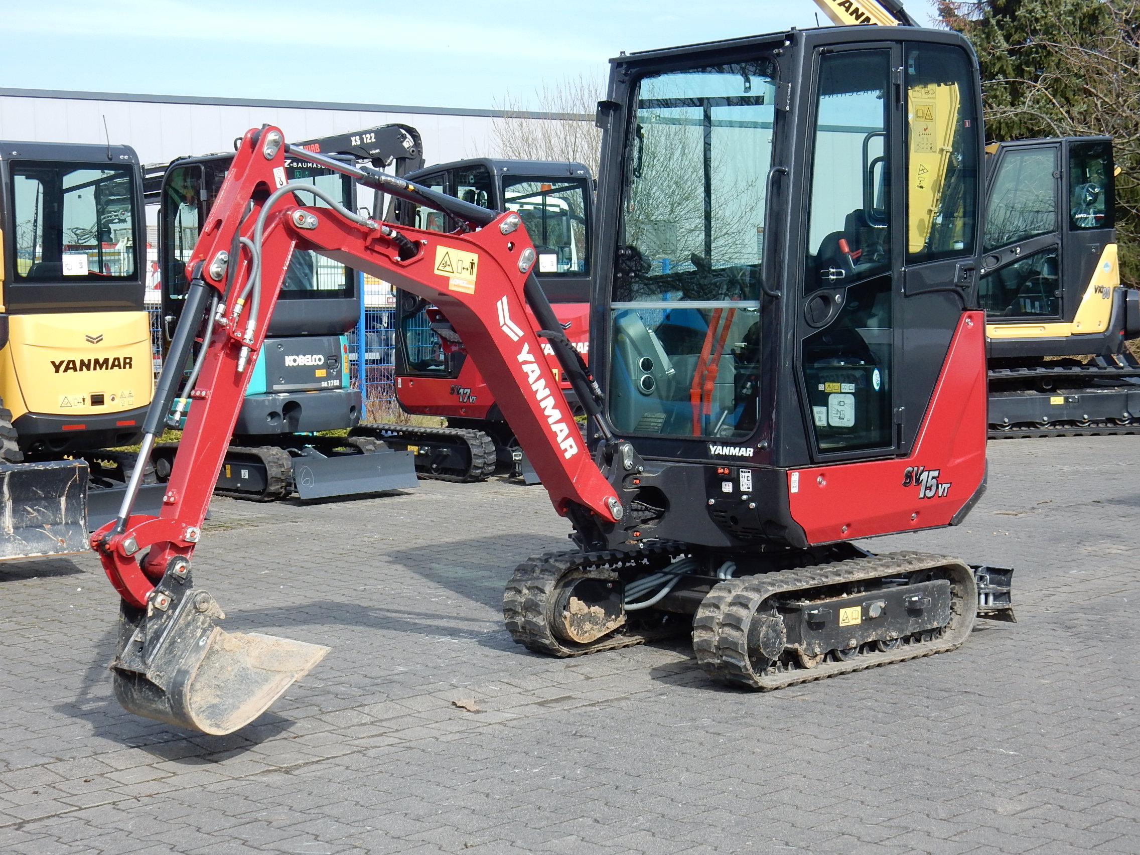 Minibagger, Yanmar, SV15 VT