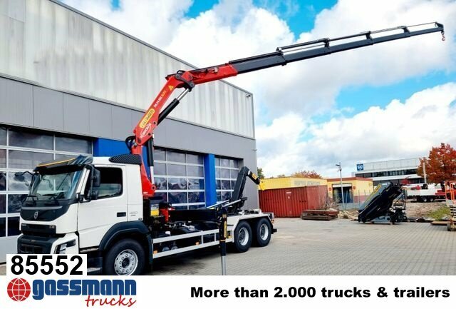 Volvo, FMX 460 6x4 mit Kran Palfinger PK24001, Funk