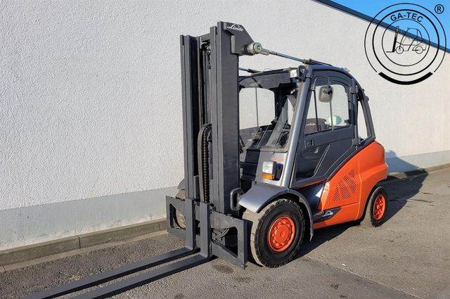 Gabelstapler, Linde, H50D EVO Triplexmast 3. u. 4. Ventil, 44263, Dortmund