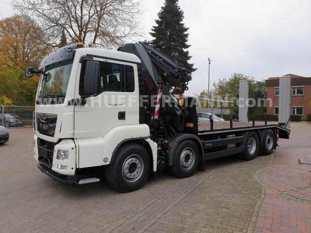 MAN, TGS 35.470 8x2 Kran HIAB XS 322 E6 Jib Pritsche, 27793, Wildeshausen