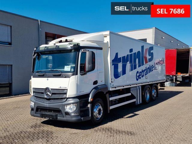 Mercedes-Benz, Antos 2543 / Ladebordwand / Lenkachse /Liftachse, 38239 ...