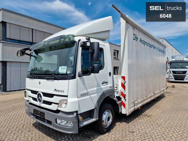 Mercedes-Benz, Atego 1224L / Glastransportgestell / Palfinger, 38239 ...